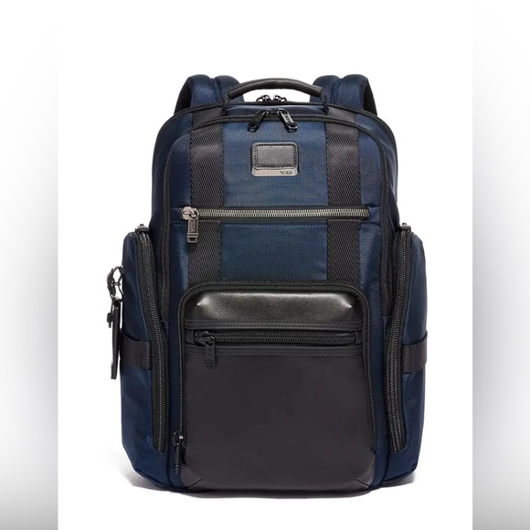 Tumi | Bags | Tumi Mens Blue And Black Backpack | Poshmark